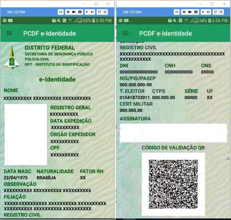 RG digital está disponível no Distrito Federal e é válido em todo o país - Dia Online